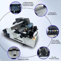 China A3 UV Printer With CMYKWV UV Ink CE/UKCA/ROHS Certified for sale