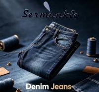 China Relaxed Fit Versatile Casual Denim Pants Premium Cotton Blend Durable Construction for sale