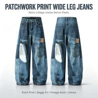 China Breathable Classic Denim Trousers Soft Cotton Blend Comfortable Fit Suitable for Office Casual and Outdoor Activities for sale