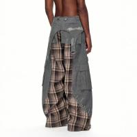 China Tapered Fit Classic Blue Denim Jeans Durable Comfortable Fabric Suitable Casual Workwear and Daily Wear for sale