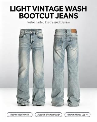 China Stretchable Classic Denim Jeans Durable Comfortable Stylish Suitable Casual Workwear Versatile Design for Everyday for sale