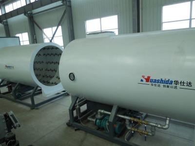 China PLC control HDPE Insulated Jacket PE Pipe Extrusion Machine Outside Casing Extrusion Equipment for sale