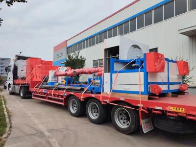 China Blasting Coating Beveling Machine Line For 3PE Steel Pipe Three Layer Anticorrosion for sale