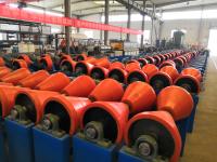China 3LPE/PP/FBE External Coating Machine Pipes Shot Blasting Machine Ageing Resistant for sale