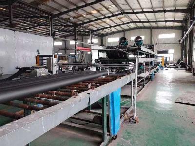 China Hsd-90mm Foam Rubber Tube Production Line Maneuverable And Easy To Install for sale