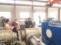 China 3PE /Pete Anticorrosion Steel Pipe Coating Machine for sale