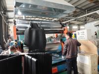 China Nitrile Rubber Foam Sheet Plate Production Line Productive capacity 500kg/h for sale