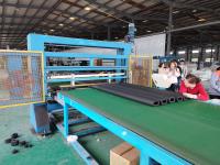 China 65mm Rubber Foam Insulation Tube Production Line Used Material NBR PVC A/C for sale