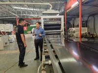 China Max Width 1300mm Plastic Sheet Extrusion Machine 150-260kg/H for sale