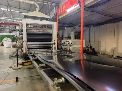 China PE/PP Sheet Extrusion Production Line for 0.1-30mm Thickness Range for sale