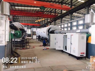 China Foam Insulation Pipe Equipment Heat And Cold Resistance Low Use Cost for sale