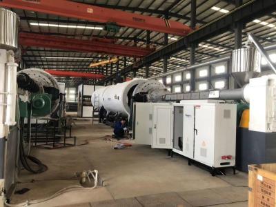 China HDPE Jacket Extrusion Line For PU Foaming Pre-Insulated Pipe High-Strength for sale