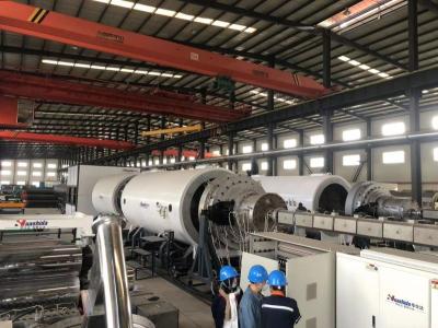 China PE Jacket Extrusion Line Polyurethane Foam Casing Case Shell Pipe Solution for sale
