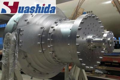 China Polyurethane Spraying Prefabricated Insulated Steel Pipe Automatic Production Line for sale