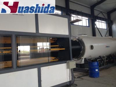 China 110-600mm Flexible Pre-Insulated Pipe Line Automatic Unloading High Safety for sale