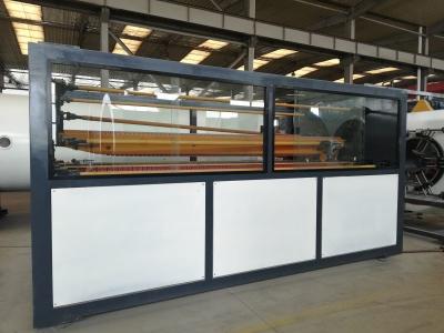 China Thin Wall Plastic PE HDPE Casing Pipe Extruder Machine Jacketed Pipe Extrusion Machine for sale