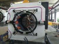 China Vacuum Calibrating PU Pre-Insulated HDPE Casing Shell Jacket Pipe Extrusion Line for sale