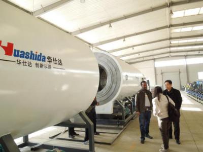 China Buried HDPE Water/Gas Supply Pipe Extrusion Machine Pressure Pipe Extrusion Line for sale