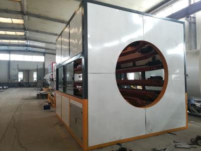 China HDPE Jacket Pipe Production Line For Production Of Polyurethane Foam Preinsulated Pipe for sale