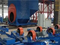 China Fusion Bonded Epoxy Steel Pipe Anti-Corrosion Coating Line Electrostatic Spraying Machine for sale