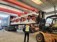 China 3lpe Coating Line External FBE Coating Large Scale Equipment Solid Durable for sale