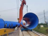 China 3LPE Coating Pipe Production Line for Corrosion Resistant Pipes with 325-3600mm Diameter and Internal & External FBE Powder Coating for sale