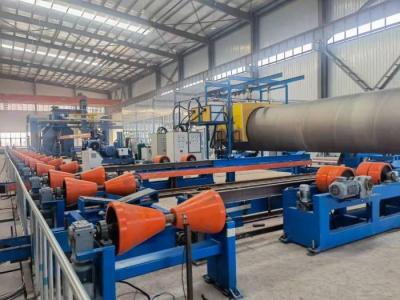 China Three-Layer Polyethylene Steel Pipe Anticorrosion Epoxy Powder Coating Machine for sale