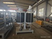 China Polyurethane Spraying Prefabricated Insulated Steel Pipe Automatic Production Line for sale