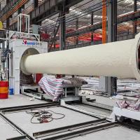 China Rigid Polyurethane Foam Spraying and PE Spiral Winding Insulated Steel Pipe Line for sale