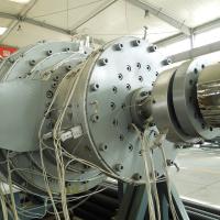 China HDPE Thermal Ppu Preinsulated Jacket Casing Thin Wall PE Pipe Extrusion Line for sale