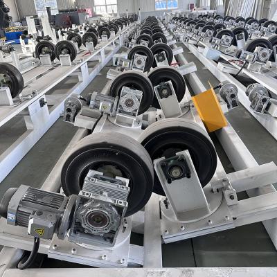 China Reliable Pipe Conveyor Line with Variable Speed Control, Automatic Pipe Rotation, and PLC Intelligent Control for 3LPE Coating for sale