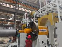 China High-Efficiency Polyurethane Spray PE Wrap Production Line for Thermal Insulation for sale