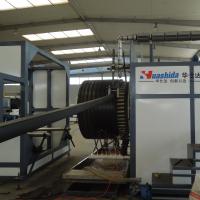 China HDPE Hollow Wall Corrugated Pipe Spiral Pipe Extrusion Line for sale