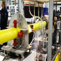 China One Step Extrusion PERT Pre-insulated Pipe Production Line for sale