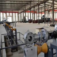 China Fully Automated One Step Polyurethane Insulated Pipe Manufacturing Line for Industry for sale