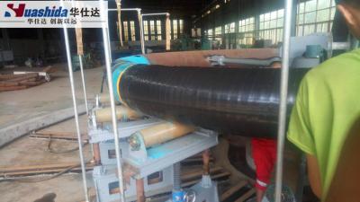 China Steel Pipe Bend Elbow Derusting 3PE 3lpe Vus Anticorrosion Coating Machine for sale