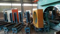 China Steel Pipe Bend Elbow Derusting 3PE 3lpe Vus Anticorrosion Coating Line for sale