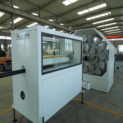 China Automatic One-step PERT Insulated Pipe Extrusion Machine for 20-250 mm Pre-Insulated Pipe Production Line for sale