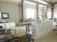 China HDPE Large Diameter Hollow Wall Winding Pipe HDPE Structured Wall Pipe Production Line for sale