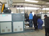 China HDPE Large Diameter Hollow Wall Winding Pipe HDPE Structured Wall Pipe Production Line for sale