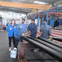 China Custom PE Pre-Insulated Pipe Extrusion Line with Vacuum Calibration for sale