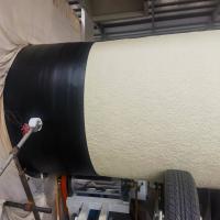 China Pre-Insulated Steel Pipe Production Line with 508-1620mm Diameter Range, Continuous PUR Spraying, and PE Wrap Winding for sale