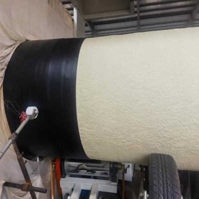 China Pre-Insulated Steel Pipe Production Line with 508-1620mm Diameter Range, Continuous PUR Spraying, and PE Wrap Winding for sale