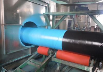 China 1-3m Length 3LPE Coating Pipe Production Line Electric Heating Advanced Shot Blasting for sale