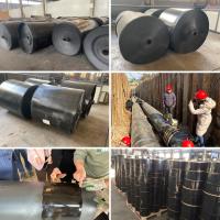China Corrosion Protective Heat Shrinkable Sleeve With PE Backing Adhesive Structure for sale