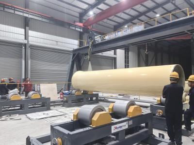 China High Capacity Customizable Pre-insulated Pipe Making Equipment for Turkkey Project Provided Capability of 3-4unit/H for sale