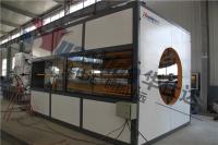 China Pre-Insulated Pipe Production Line For Plastic Pipes Vacuum Calibrating Method And Improved Stiffness for sale