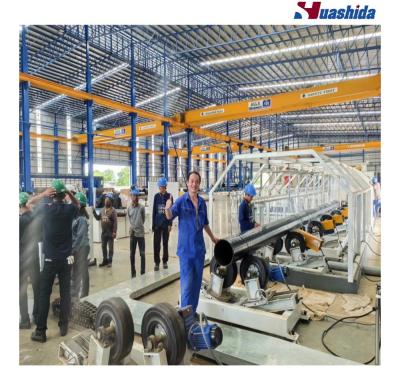 China 3lpe 2lpe Fbe Coating Machine For Steel Pipe Anticorrosion Production Line In China for sale