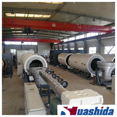 China HDPE Pre-Insulated Pipe Production Line for Plastic Jacket Pipe Casing Extrusion Line for sale