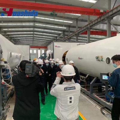 China Automated Pre-Insulated HDPE  Jacket  Pipe Production Line For Chemical Industry for sale